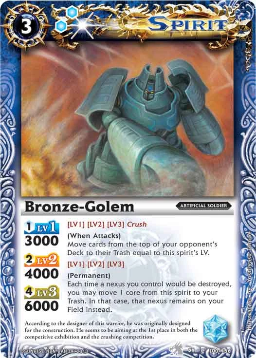 Bronze-Golem | Battle Spirits Wiki | Fandom