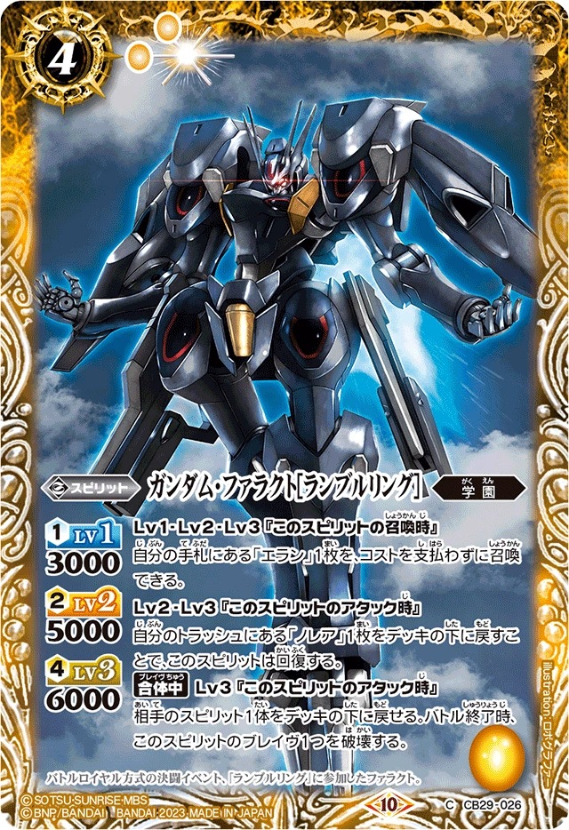 Gundam Pharact [Rumble Ring] | Battle Spirits Wiki | Fandom