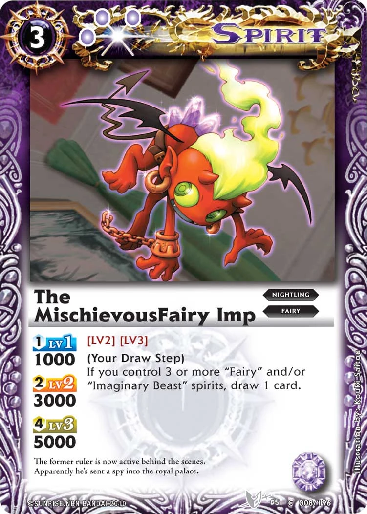The MischievousFairy Imp | Battle Spirits Wiki | Fandom