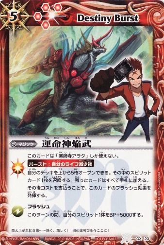 Destiny Burst | Battle Spirits Wiki | Fandom