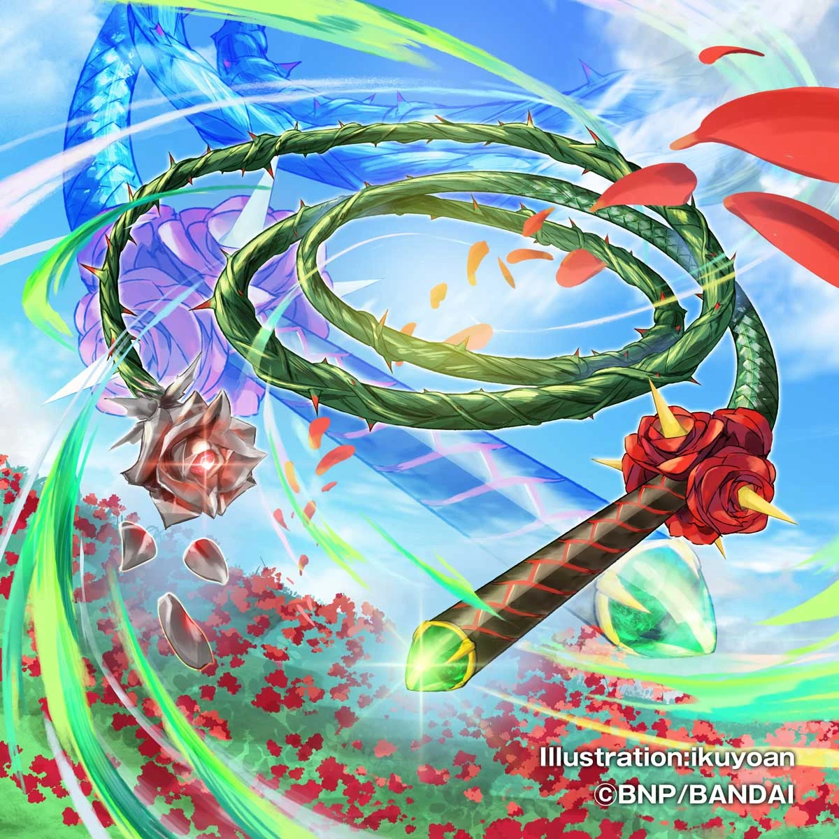 The PhosphorusFlowerWhip Roses' Whip | Battle Spirits Wiki | Fandom