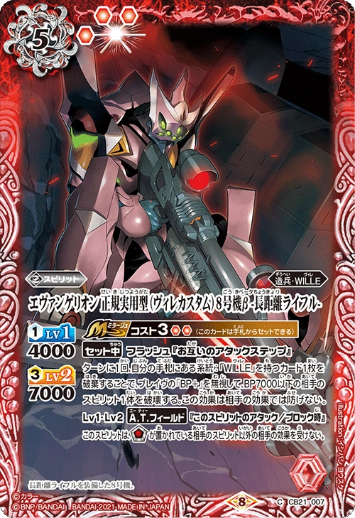 Evangelion Production Model (WILLE Custom) Unit-08 Beta -Sniper Rifle ...