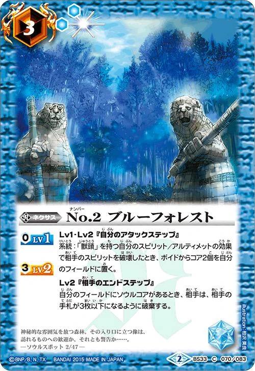 No. 2 Blue Forest | Battle Spirits Wiki | Fandom