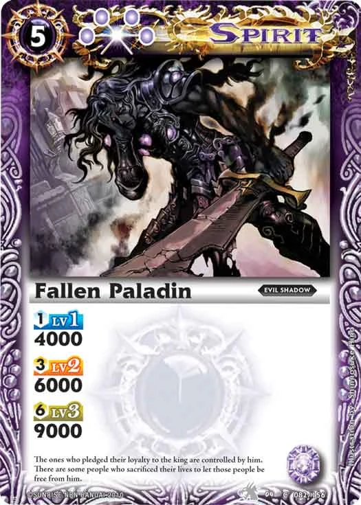 Fallenpaladin | Battle Spirits Wiki | Fandom