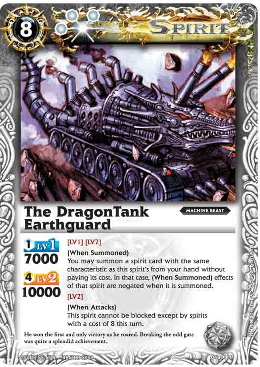 The DragonTank Earthguard | Battle Spirits Wiki | Fandom