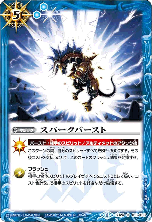 Spark Burst | Battle Spirits Wiki | Fandom
