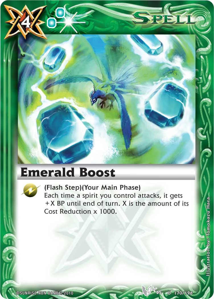 Emerald Boost | Battle Spirits Wiki | Fandom