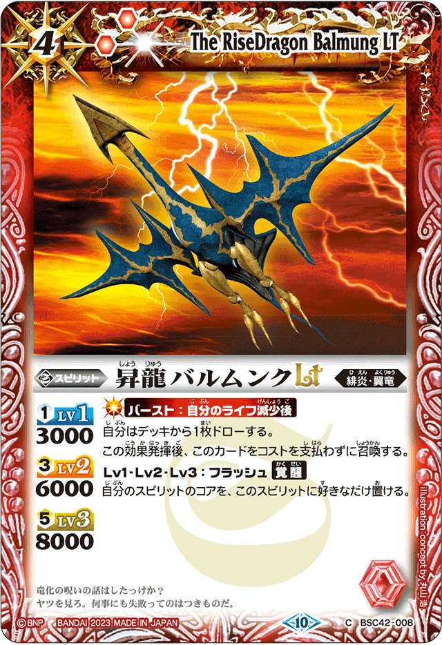 The RiseDragon Balmung LT | Battle Spirits Wiki | Fandom
