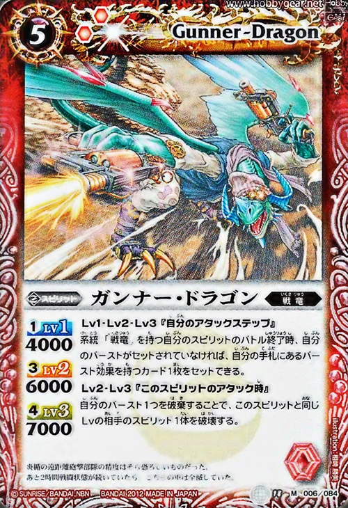 Gunner-Dragon | Battle Spirits Wiki | Fandom