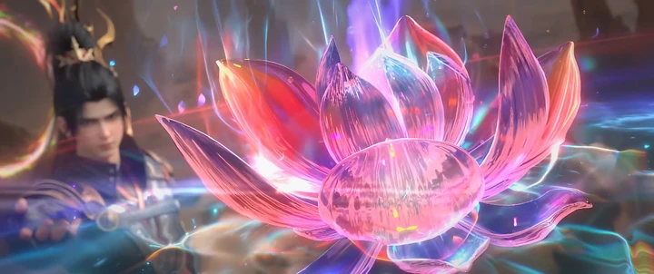 Four And Half Coloured Angry Buddha Lotus Flame | Battle Through the ...