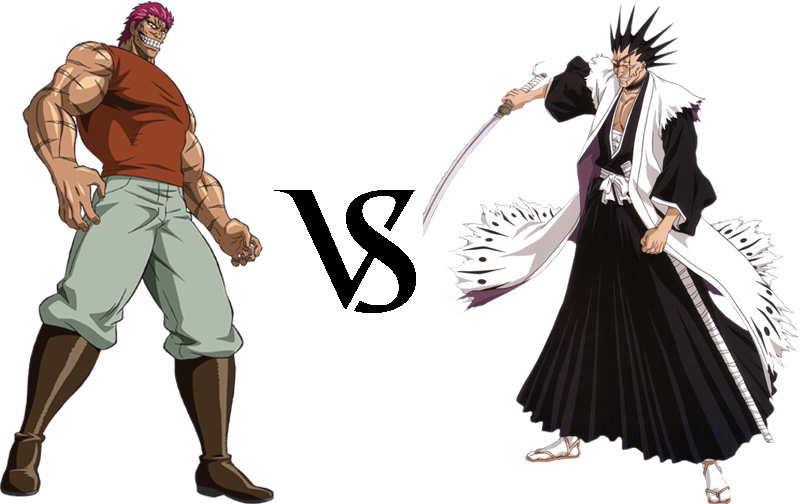 Zebra Vs Kenpachi Zaraki Battlearena Wiki Fandom
