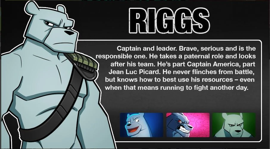 Riggs | BattleBears Wiki | Fandom
