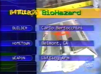 BioHazard | BattleBots Wiki | Fandom
