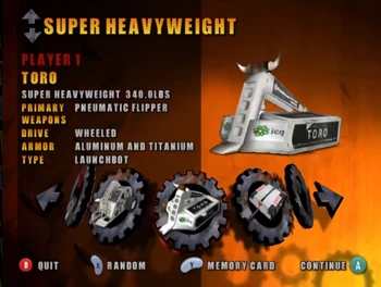 Toro/BattleBots Video Game | BattleBots Wiki | Fandom
