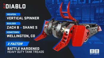Diablo | BattleBots Wiki | Fandom