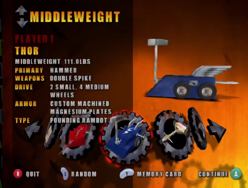 Thor/BattleBots Video Game | BattleBots Wiki | Fandom