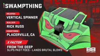 Swamp Thing | BattleBots Wiki | Fandom