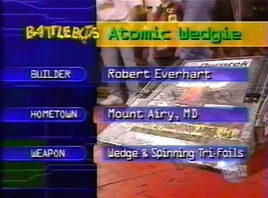 Atomic Wedgie | BattleBots Wiki | Fandom