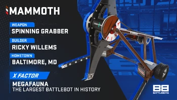 Mammoth (ShowBot) | BattleBots Wiki | Fandom