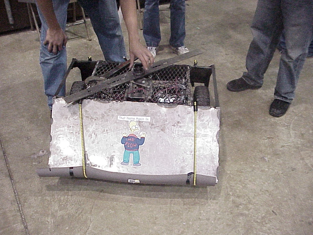 Mr. Plow | BattleBots Wiki | Fandom