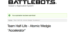 Atomic Wedgie - Accelerator | BattleBots Wiki | Fandom