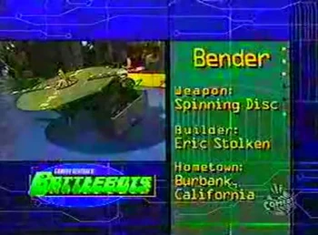 Bender | BattleBots Wiki | Fandom