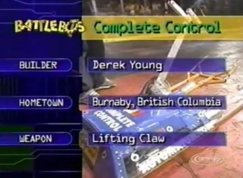 Complete Control | BattleBots Wiki | Fandom