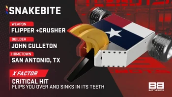 Snakebyte | BattleBots Wiki | Fandom