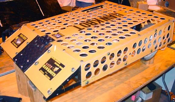 Swiss Cheese the Wedge Bot | BattleBots Wiki | Fandom