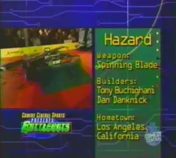 Hazard | BattleBots Wiki | Fandom