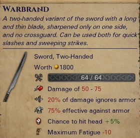 Warbrand | Battle Brothers Wiki | Fandom