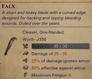 Falx | Battle Brothers Wiki | Fandom