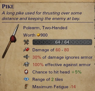 Pike | Battle Brothers Wiki | Fandom