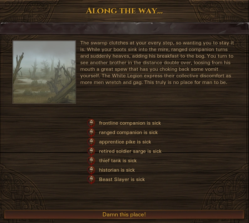 Sickness | Battle Brothers Wiki | Fandom