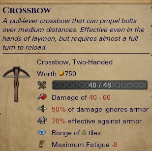 Crossbow | Battle Brothers Wiki | Fandom