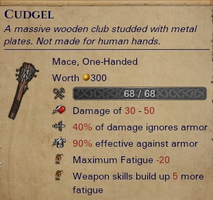 Cudgel | Battle Brothers Wiki | Fandom