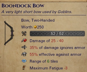 Boondock Bow | Battle Brothers Wiki | Fandom