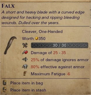 Falx | Wiki Battle Brothers | Fandom