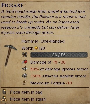 Pickaxe | Wiki Battle Brothers | Fandom