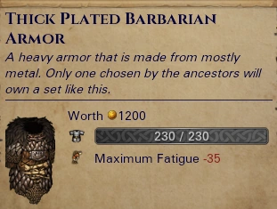 Thick Plated Barbarian Armor | Battle Brothers Wiki | Fandom