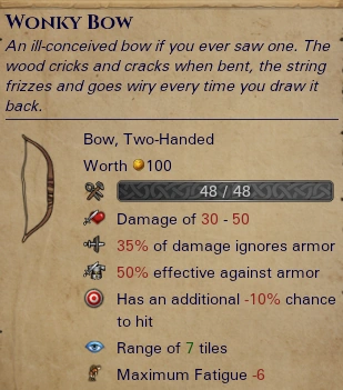 Wonky Bow | Battle Brothers Wiki | Fandom