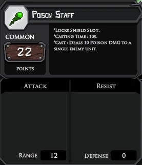 Poison Staff | Battlecry the game Wiki | Fandom
