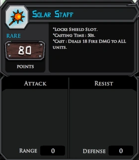 Solar Staff | Battlecry the game Wiki | Fandom