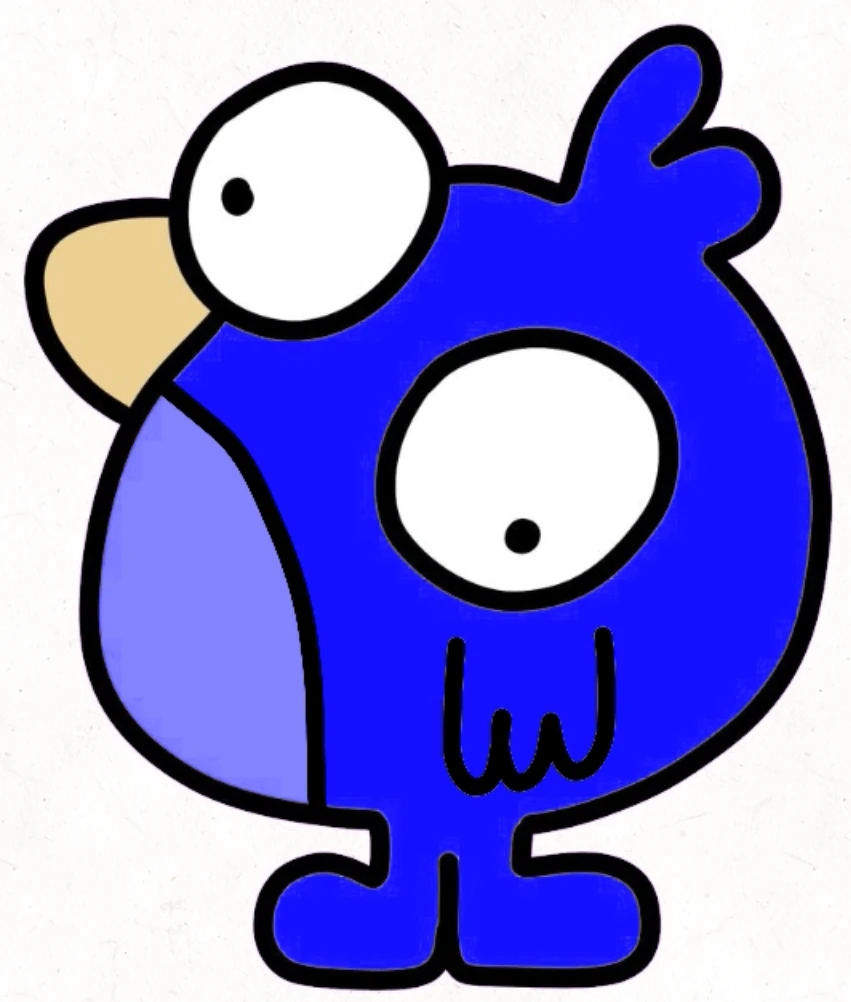 Babs The Baby Blue Bird | Battlefield Fluffy Gardens Wiki | Fandom