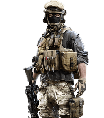 Battlefield 4 Character Models Png