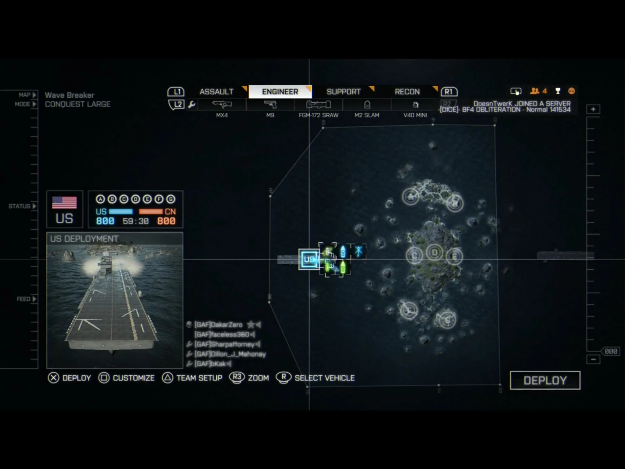 Battlefield 4 Rush Maps