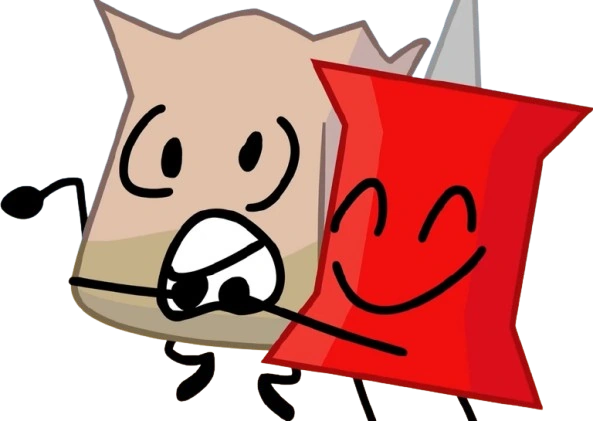 Barf Bag and Pin | Battle for Dream Island Wiki | Fandom