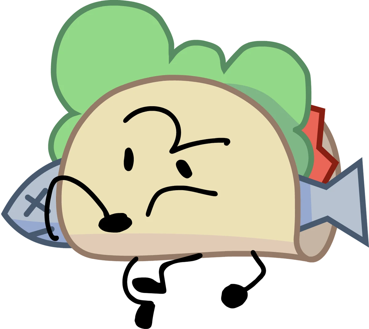 User blog:FoodCrumblesOfficial/BFB Best Character Tournament: Round 2, Match 6: CAKE vs TACO ...