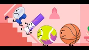 Basketball and Tennis Ball | Battle for Dream Island Wiki | Fandom