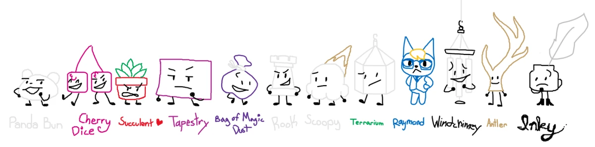 User blog:TacoPuppet/My Cast for a Future Object Show | Battle for ...